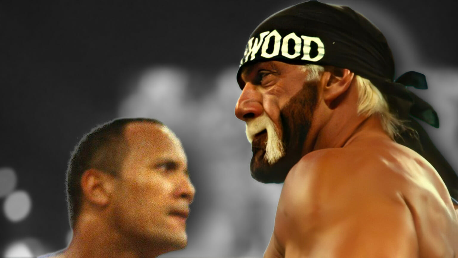 The Rock and Hulk Hogan at WrestleMania X8: True Story