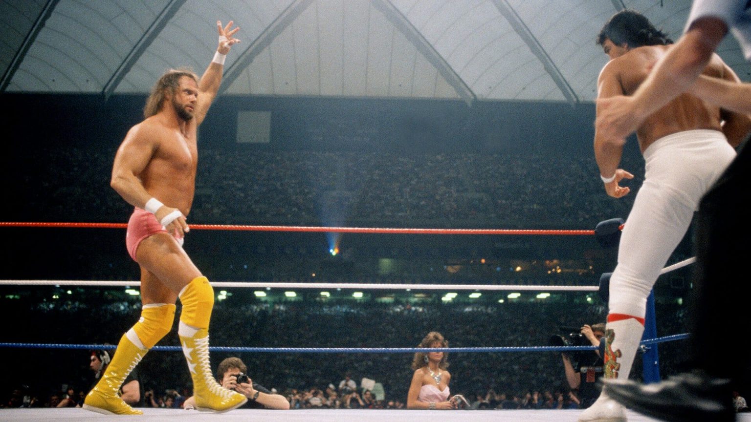 Randy Savage and his Unorthodox Approach to Calling a Match