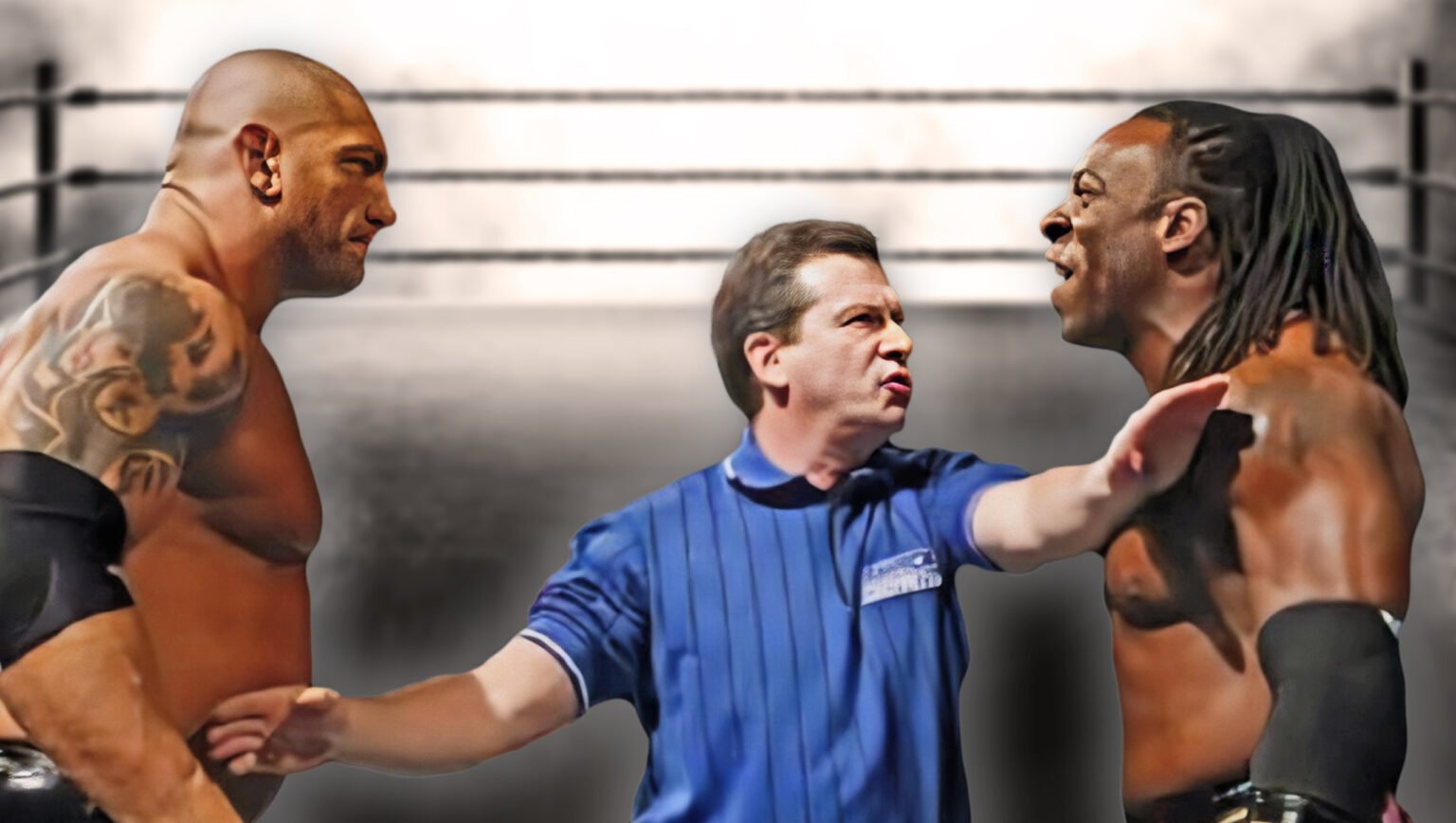 Inside the Real-Life Fight Between Dave Bautista and Booker T