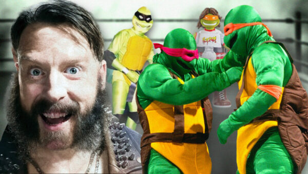 The Teenage Mutant Ninja Turtles and Wrestling Connection!