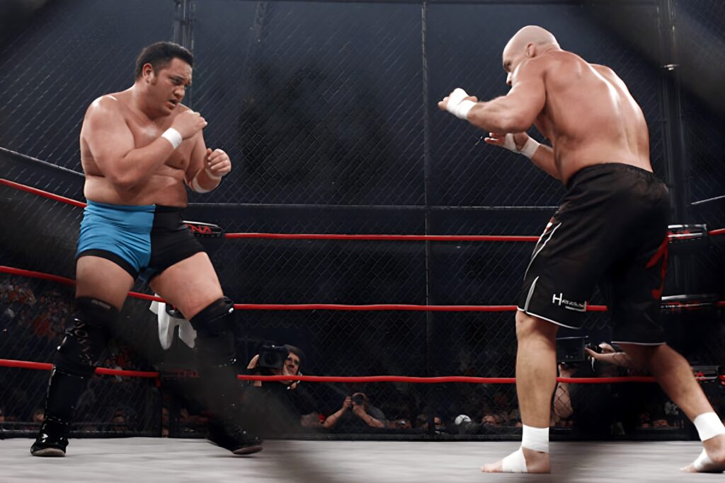 Kurt Angle and Samoa Joe: Untold Secret Behind TNA MMA Match