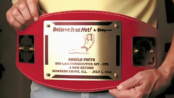 How Randy Savage's Dad, Angelo Poffo, Shattered World Record!
