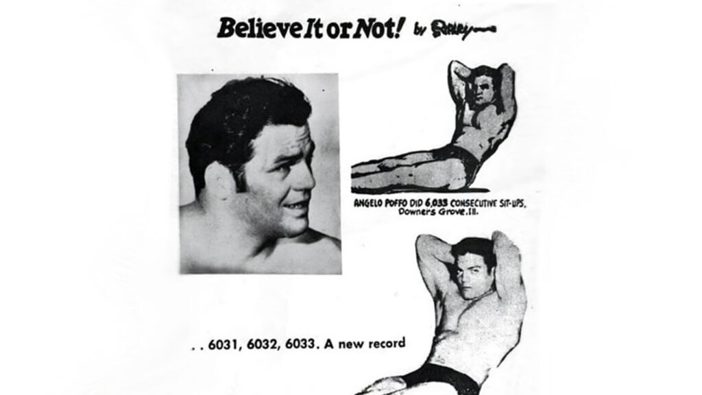 How Randy Savage's Dad, Angelo Poffo, Shattered World Record!