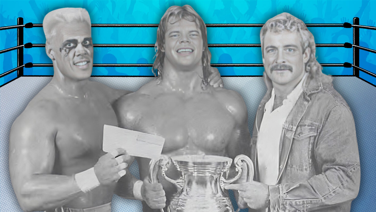 Today in Pro Wrestling History: (April 22) - Sting & Luger Clinch ...