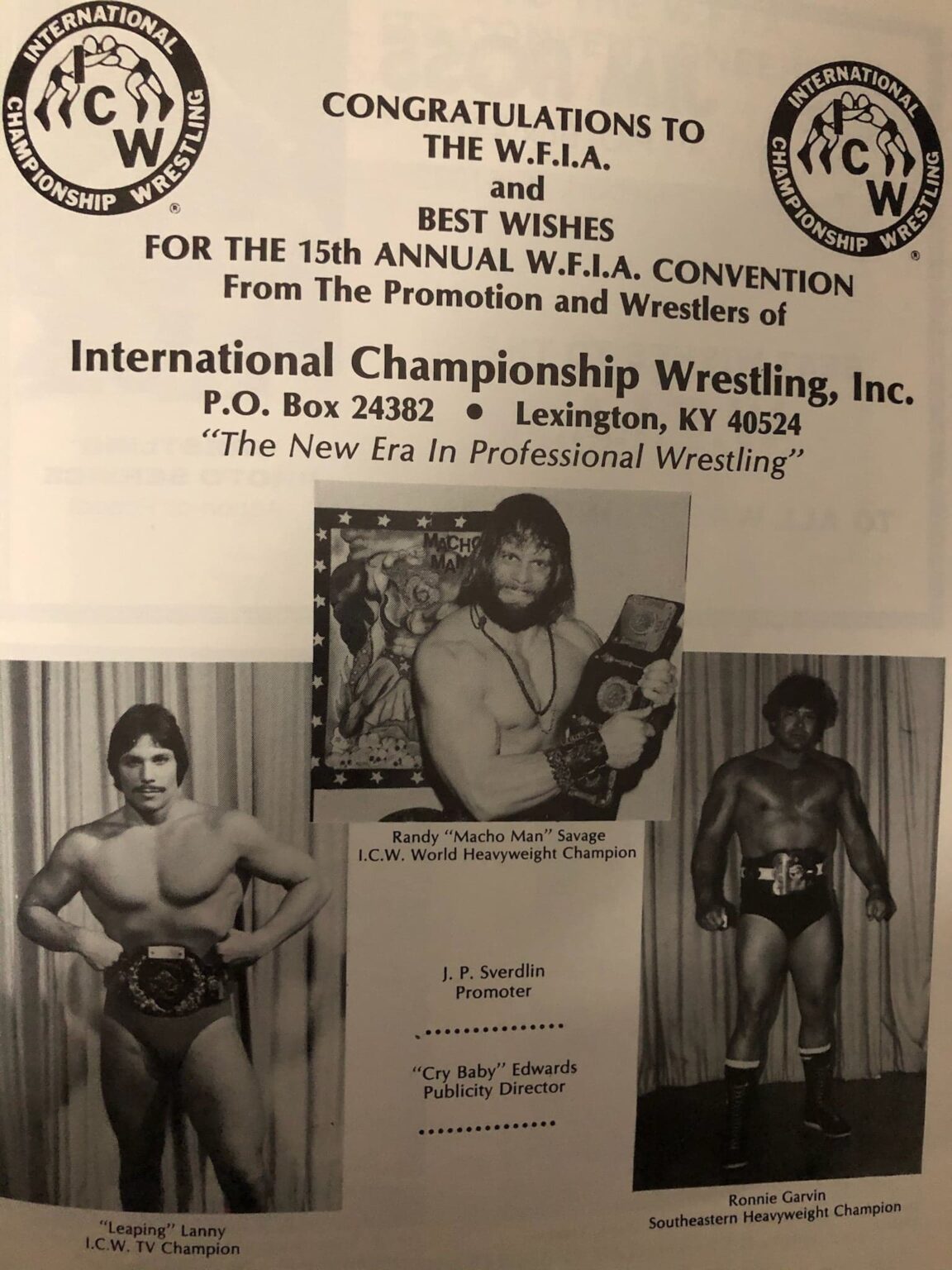 ICW Wrestling Territory: The Poffo Family’s Outlaw Promotion - Pro ...