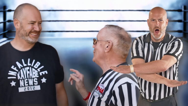 Kayfabe News Creator Becomes Wrestling Ref in New Doc